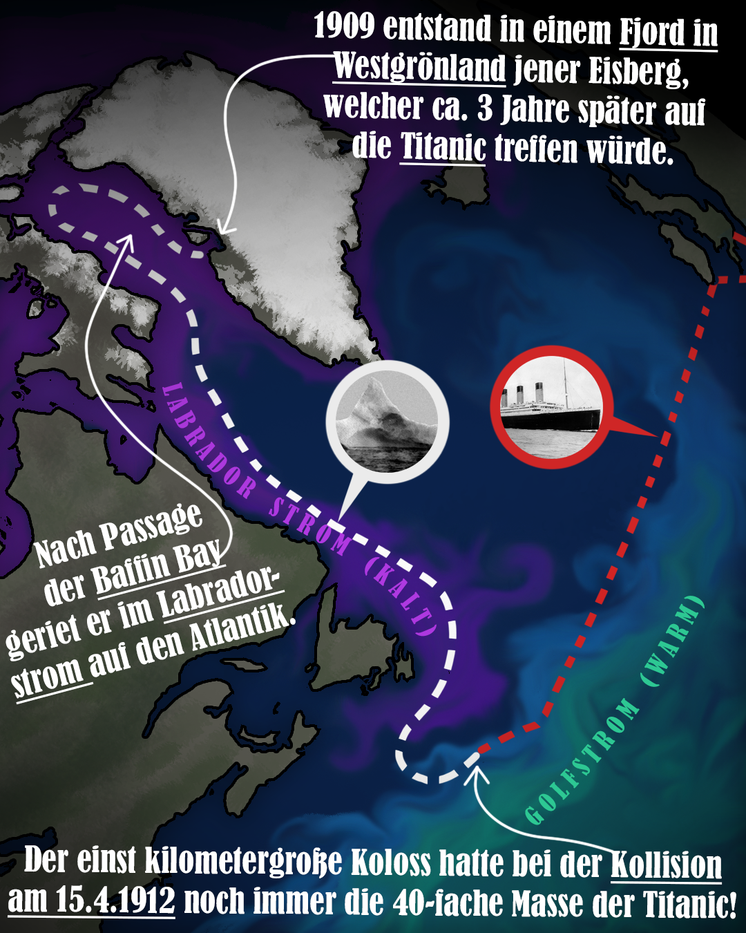 Eisberg - Wie entstehen Eisberge? - Deutsche Meteorologische ...